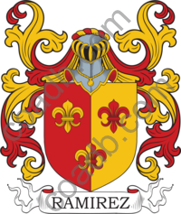 Ramirez Family Crest, Coat of Arms and Name History