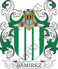 Ramirez Family Crest, Coat of Arms and Name History