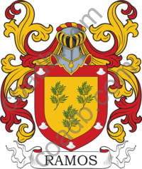 Ramos Family Crest, Coat of Arms and Name History
