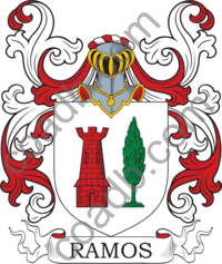 Ramos Family Crest, Coat of Arms and Name History