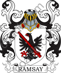 Ramsey Family Crest, Coat of Arms and Name History