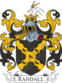 Randall Family Crest, Coat of Arms and Name History