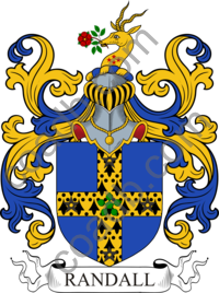 Randall Family Crest, Coat of Arms and Name History