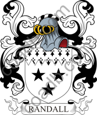 Randall Family Crest, Coat of Arms and Name History