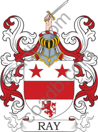 Ray Family Crest, Coat of Arms and Name History
