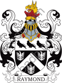 Raymond Family Crest, Coat of Arms and Name History