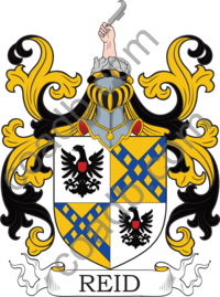 Reid Family Crest, Coat of Arms and Name History