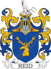 Reid Family Crest, Coat of Arms and Name History