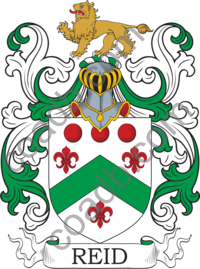 Reid Family Crest, Coat of Arms and Name History