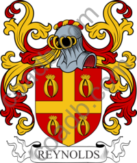 Reynolds Family Crest, Coat of Arms and Name History