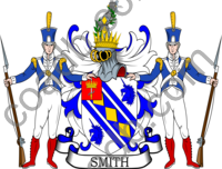Smith Family Crest, Coat of Arms and Name History