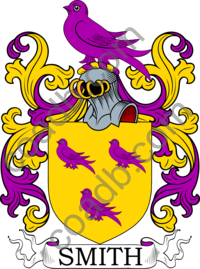 Smith Family Crest, Coat of Arms and Name History