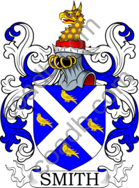 Smith Family Crest, Coat of Arms and Name History