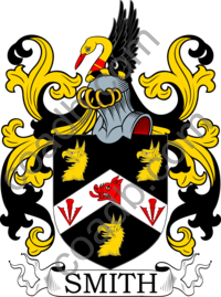 Smith Family Crest, Coat of Arms and Name History