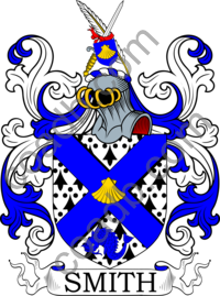 Smith Family Crest, Coat of Arms and Name History