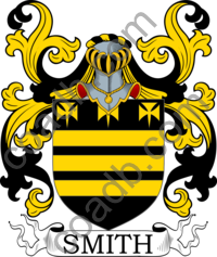 Smith Family Crest, Coat of Arms and Name History