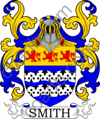 Smith Family Crest, Coat of Arms and Name History