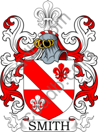 Smith Family Crest, Coat of Arms and Name History