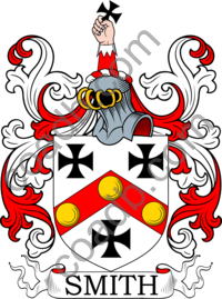 Smith Family Crest, Coat of Arms and Name History