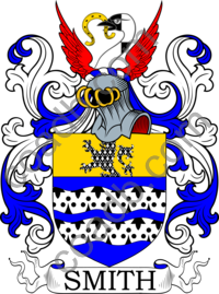 Smith Family Crest, Coat of Arms and Name History