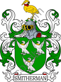 Smitherman Family Crest, Coat of Arms and Name History