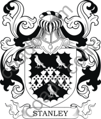 Stanley Family Crest, Coat of Arms and Name History