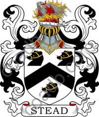 Stead Family Crest, Coat of Arms and Name History
