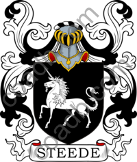 Stead Family Crest, Coat of Arms and Name History