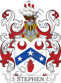 Stevens Family Crest, Coat of Arms and Name History