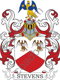 Stevens Family Crest, Coat of Arms and Name History