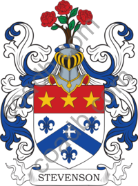 Stevenson Family Crest, Coat of Arms and Name History