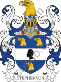 Stevenson Family Crest, Coat of Arms and Name History