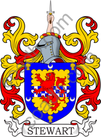 Stewart Family Crest, Coat of Arms and Name History
