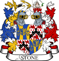 Stone Family Crest, Coat of Arms and Name History