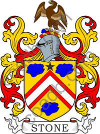 Stone Family Crest, Coat of Arms and Name History