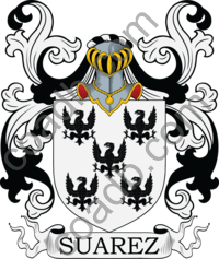 Suarez Family Crest, Coat of Arms and Name History