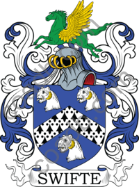 Swift Family Crest, Coat of Arms and Name History