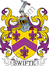 Swift Family Crest, Coat of Arms and Name History