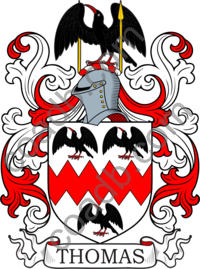 Thomas Family Crest, Coat of Arms and Name History