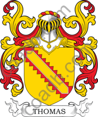 Thomas Family Crest, Coat of Arms and Name History