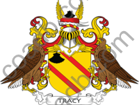 Tracy Family Crest, Coat of Arms and Name History