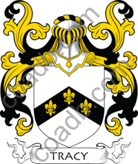 Tracy Family Crest, Coat of Arms and Name History