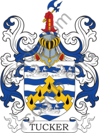 Tucker Family Crest, Coat of Arms and Name History