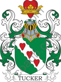 Tucker Family Crest, Coat of Arms and Name History