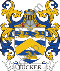 Tucker Family Crest, Coat of Arms and Name History