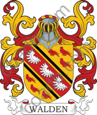 Walden Family Crest, Coat of Arms and Name History