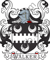 Walker Family Crest, Coat of Arms and Name History