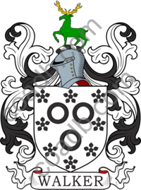 Walker Family Crest, Coat of Arms and Name History