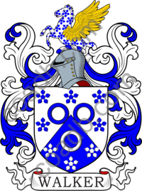 Walker Family Crest, Coat of Arms and Name History