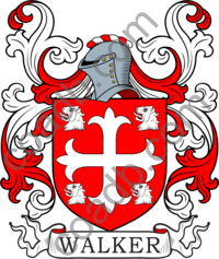 Walker Family Crest, Coat of Arms and Name History